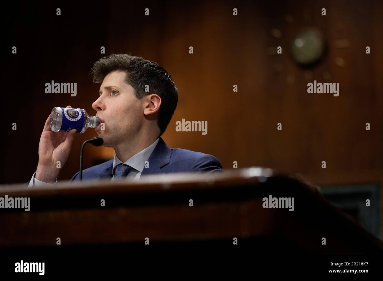 OpenAI CEO Sam Altman attends a Senate Judiciary Subcommittee on ...