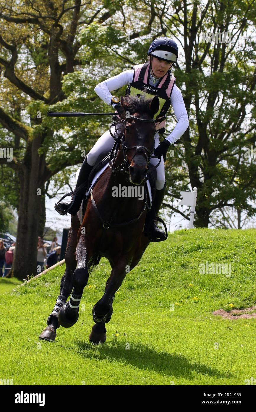 Felicity Collins from Great Britain riding RSH Contend OR in the Cross ...