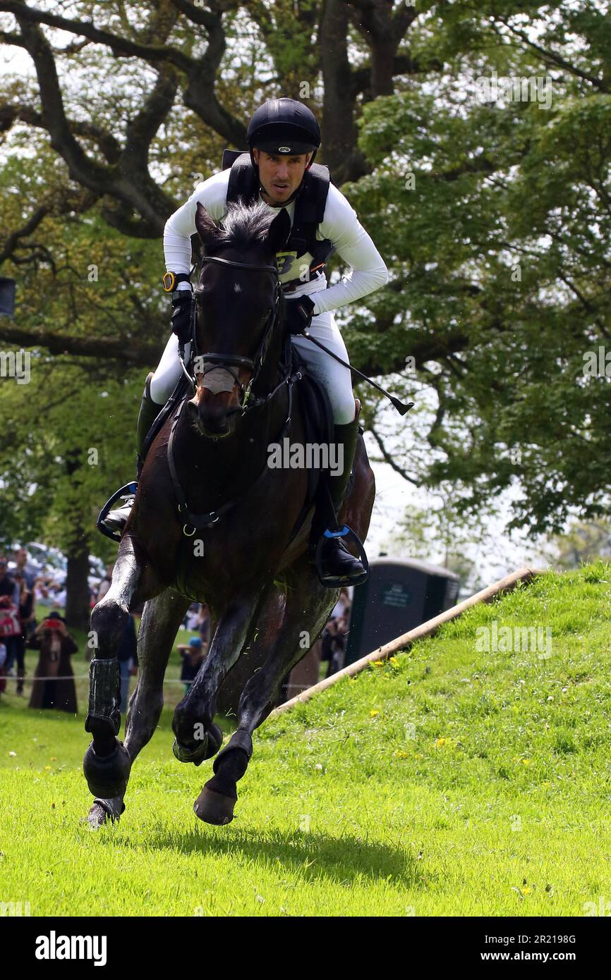 Felix Vogg from Switzerland riding Cartania in the Cross Country at ...