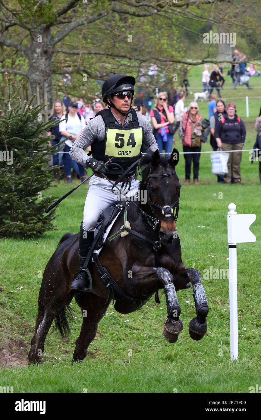 Tom Crisp from Great Britain riding Liberty and Glory in the Cross ...