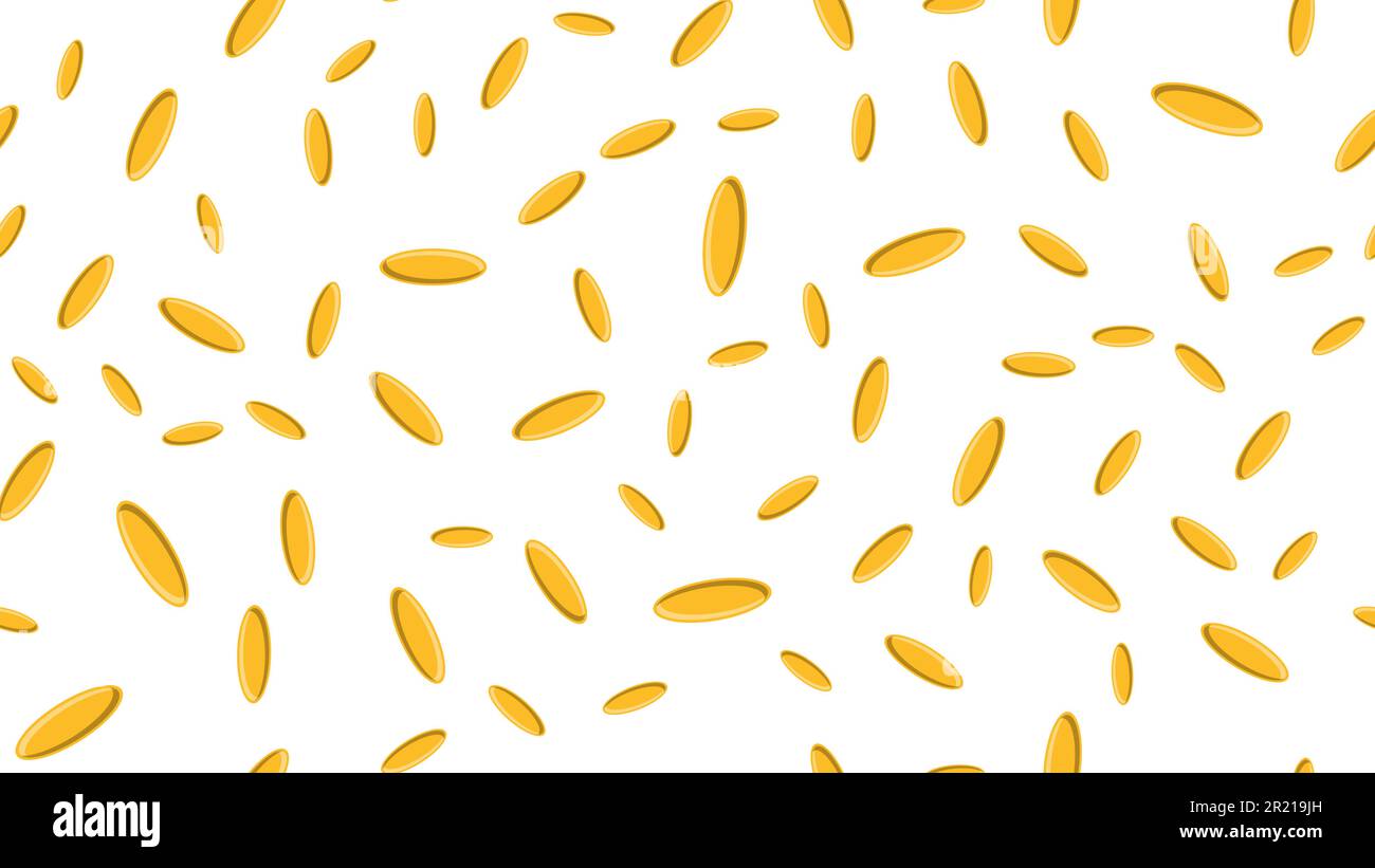 Seamless pattern texture of oval yellow medical pharmaceutical pills ...