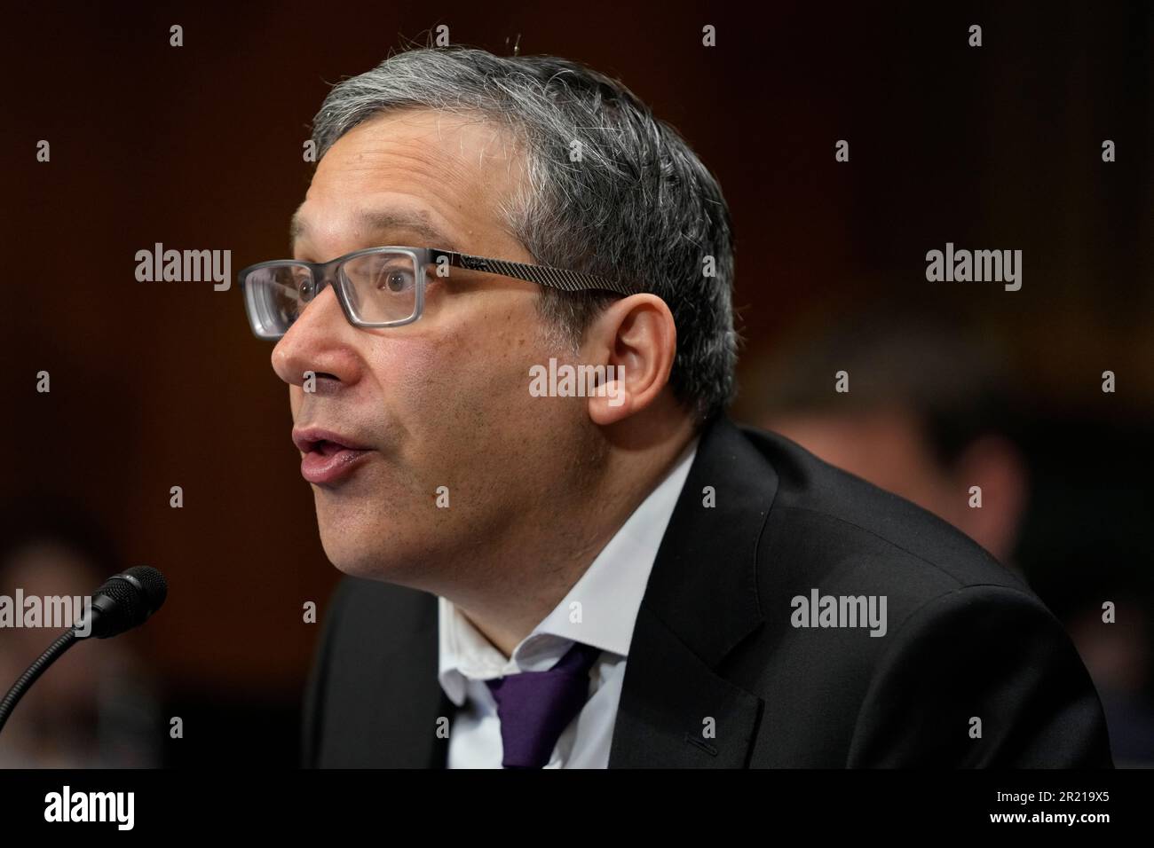 NYU Professor Emeritus Gary Marcus speaks before a Senate Judiciary Subcommittee on Privacy ...