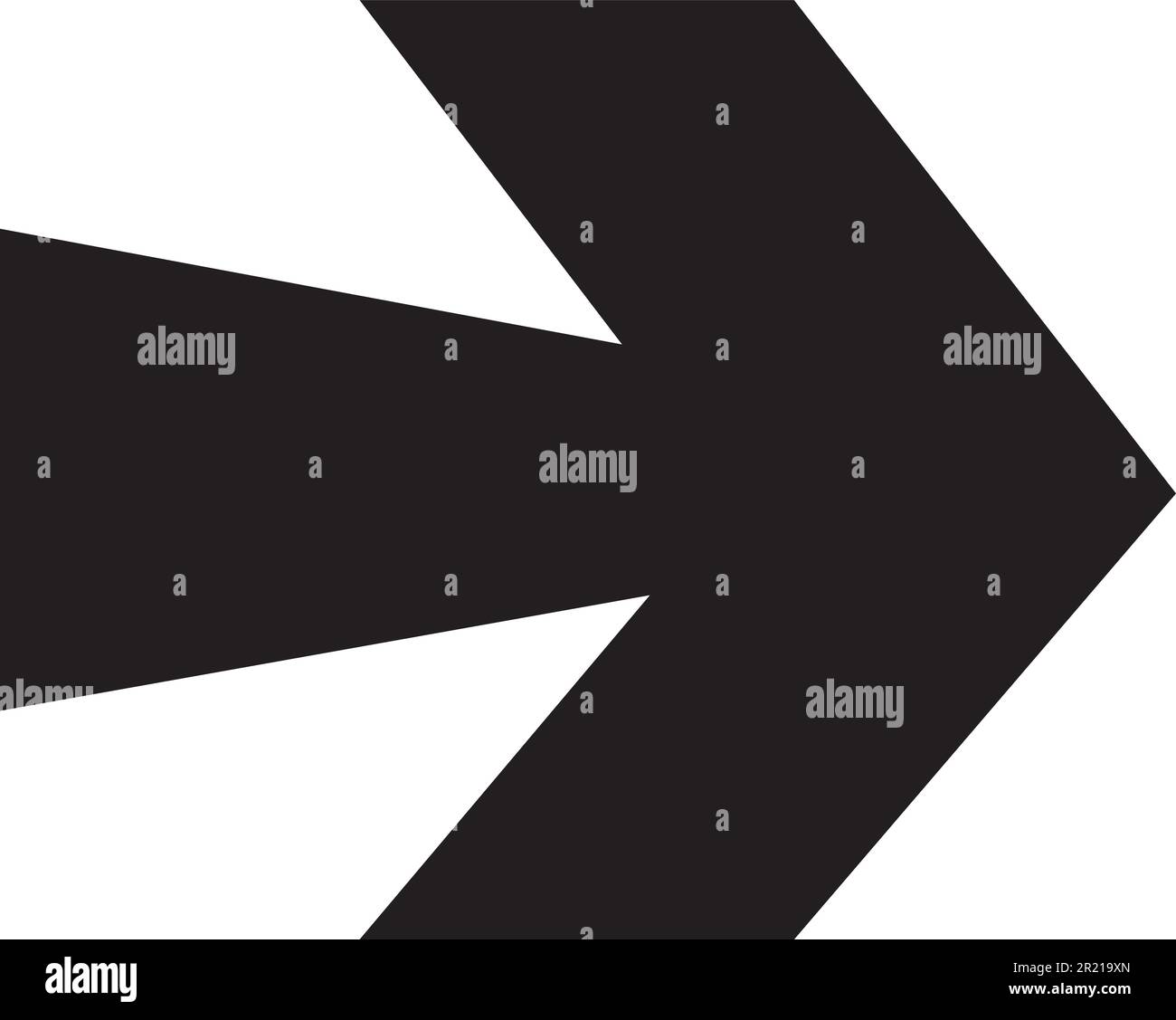 Arrow computer black button showing way vector. Interface navigation ...