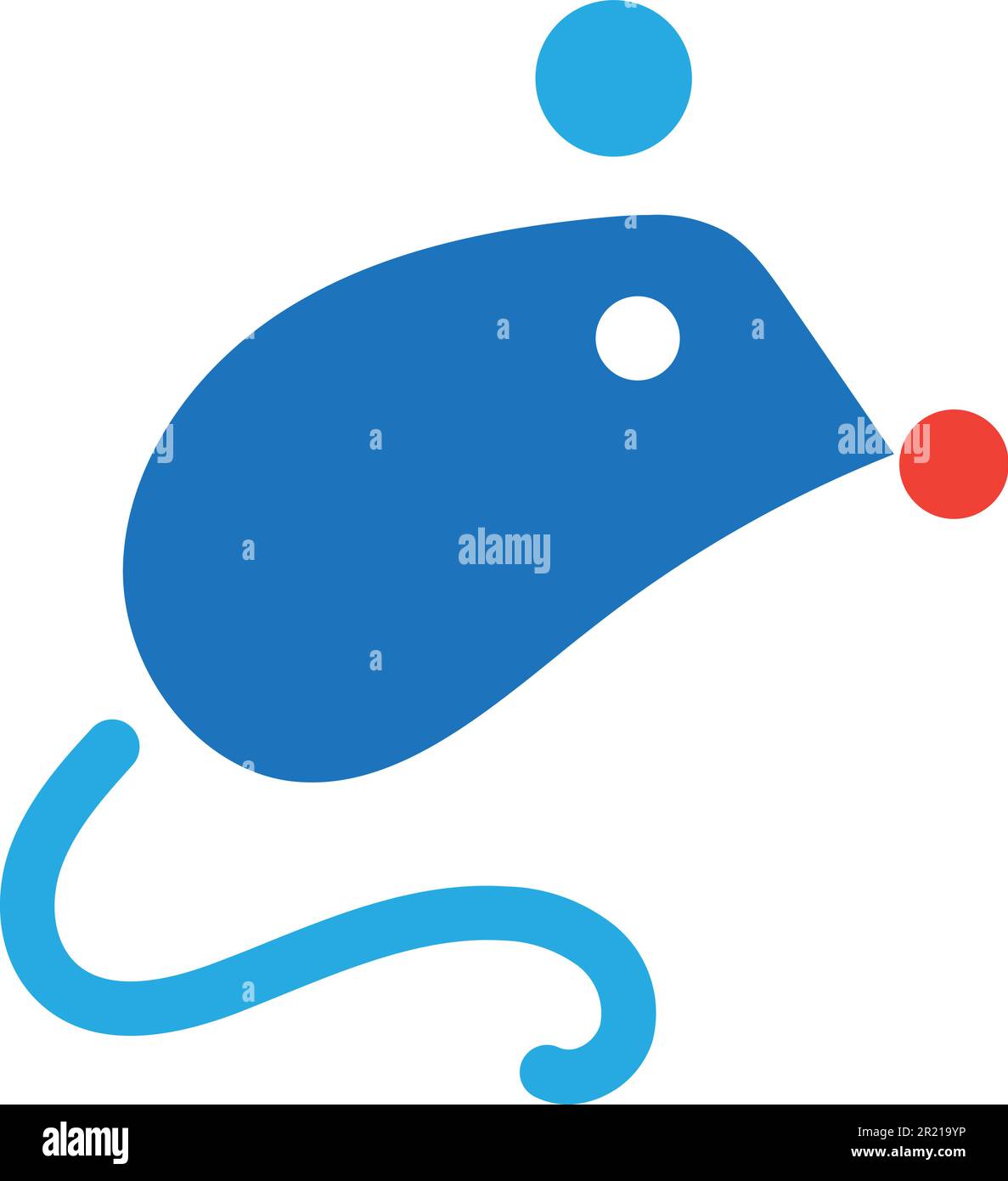 Mouse for make laboratory experiment icon vector. Rat experimental lab ...