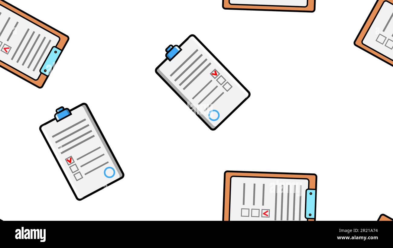 Seamless pattern texture of endless repeating paper sheets of paper ...