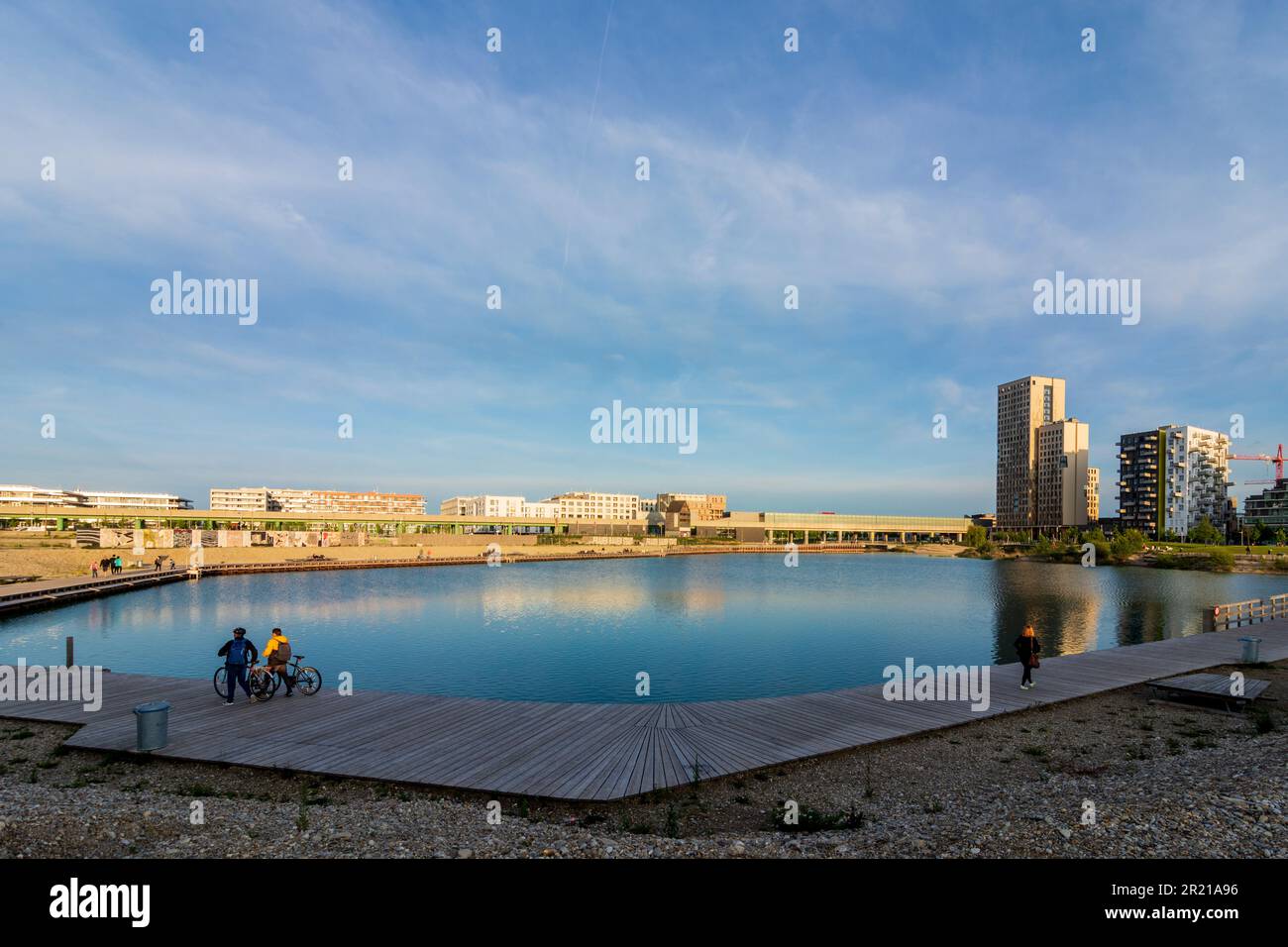 Seestadt aspern lake vienna hi-res stock photography and images - Alamy