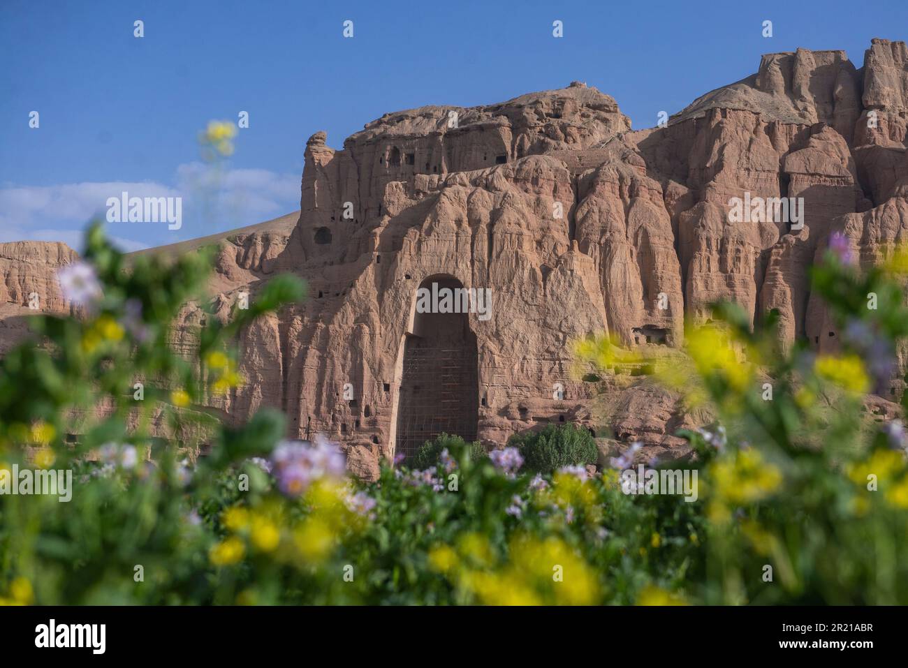 Buddahs of Bamyan in central Afghanistan Stock Photo - Alamy