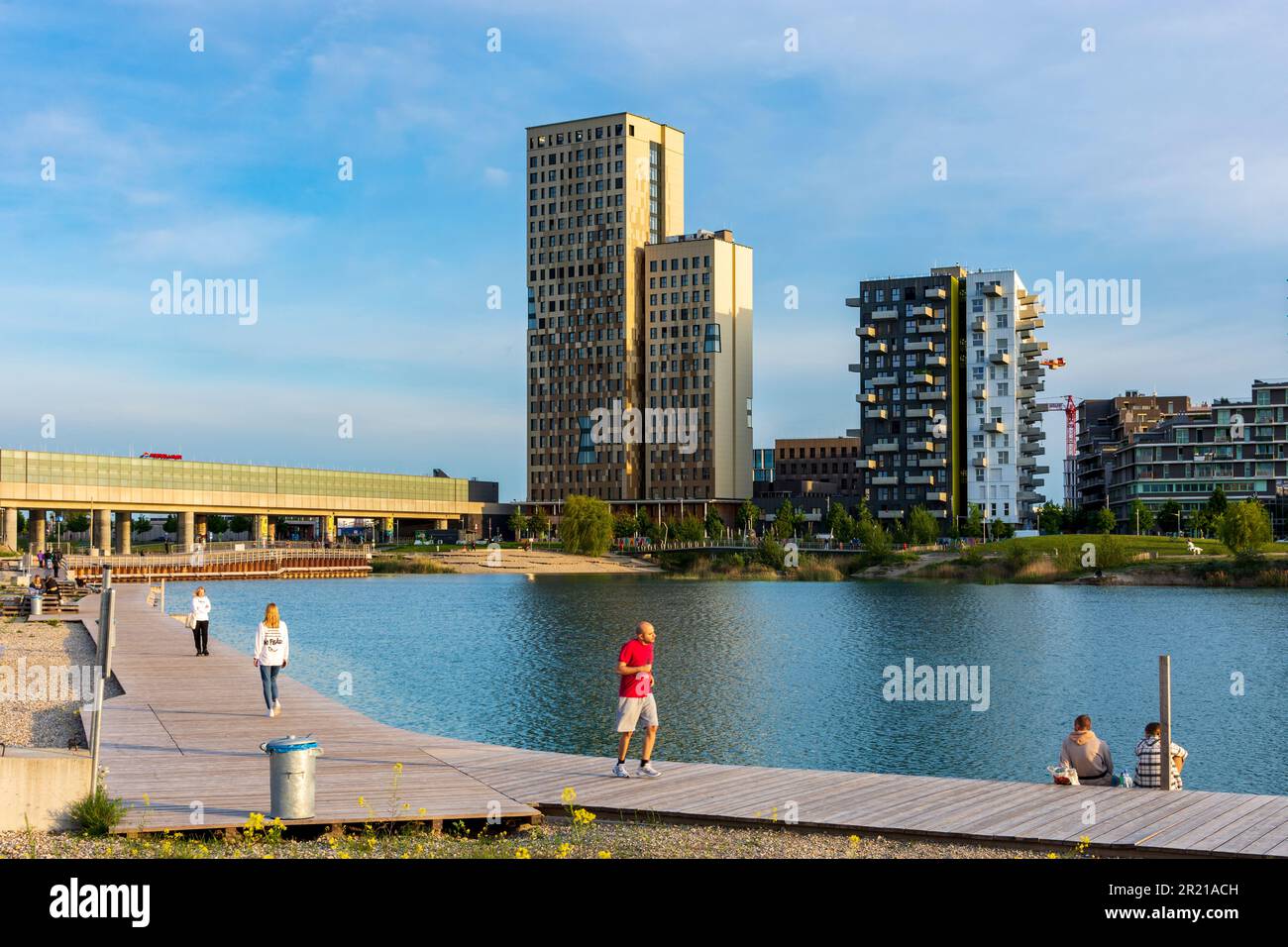 Seestadt aspern lake vienna hi-res stock photography and images - Alamy