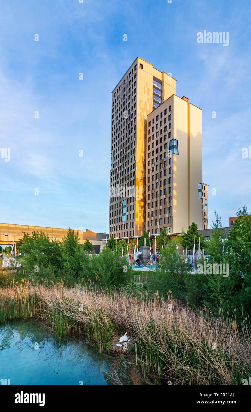 Seestadt aspern lake vienna hi-res stock photography and images - Alamy