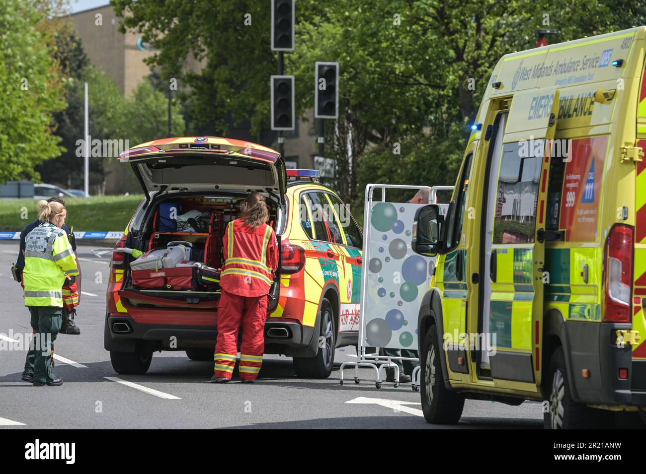 Belgrave Middleway, Birmingham, 16th May 2023 - A man has died after he ...
