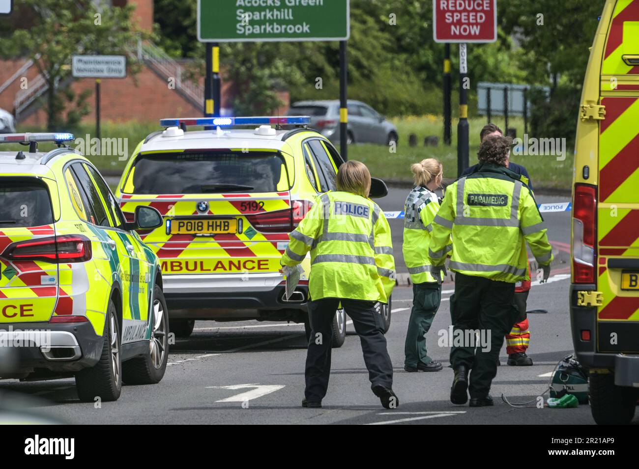 Belgrave Middleway, Birmingham, 16th May 2023 - A man has died after he ...