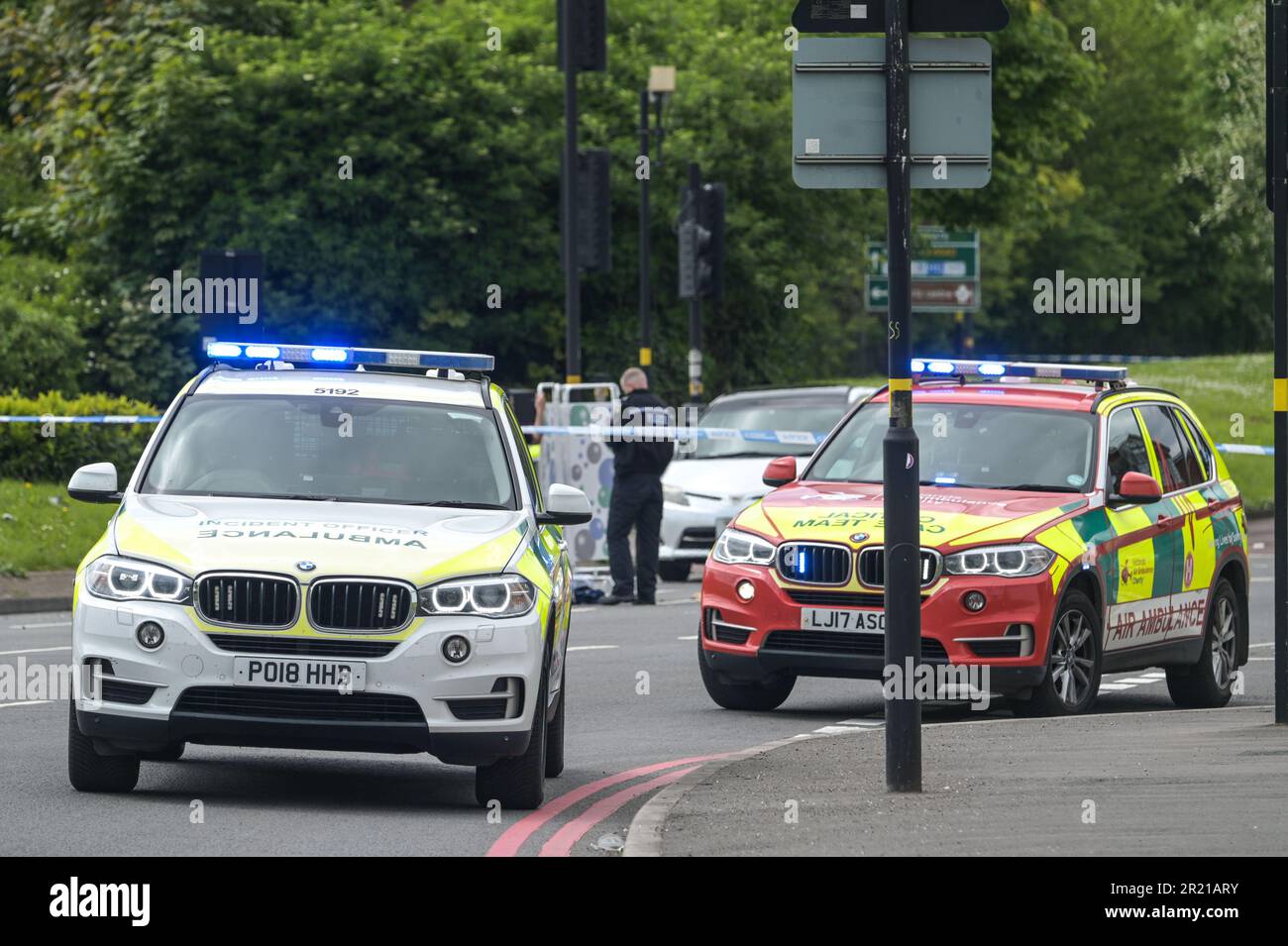 Belgrave Middleway, Birmingham, 16th May 2023 - A man has died after he ...