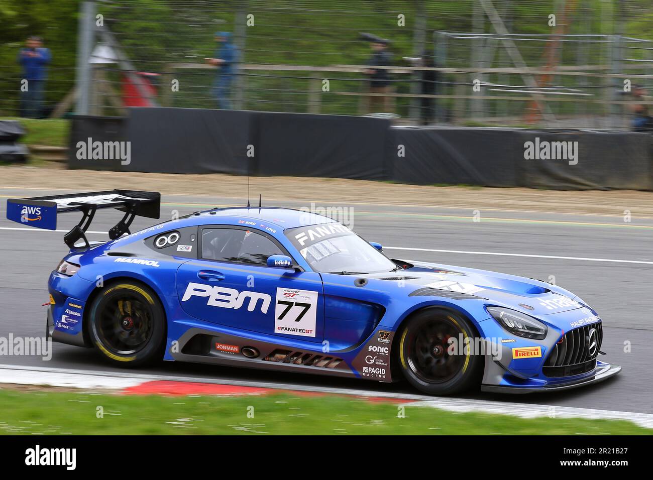 Jordan Love - Haupt Racing Team - driving Mercedes-AMG GT3 number 77 in ...