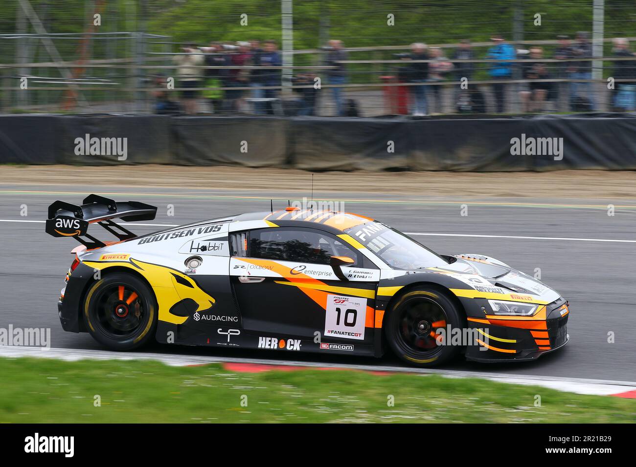 Adam Eteki - Boutsen VDS - driving Audi R8 LMS evo II GT3 number 10 in ...
