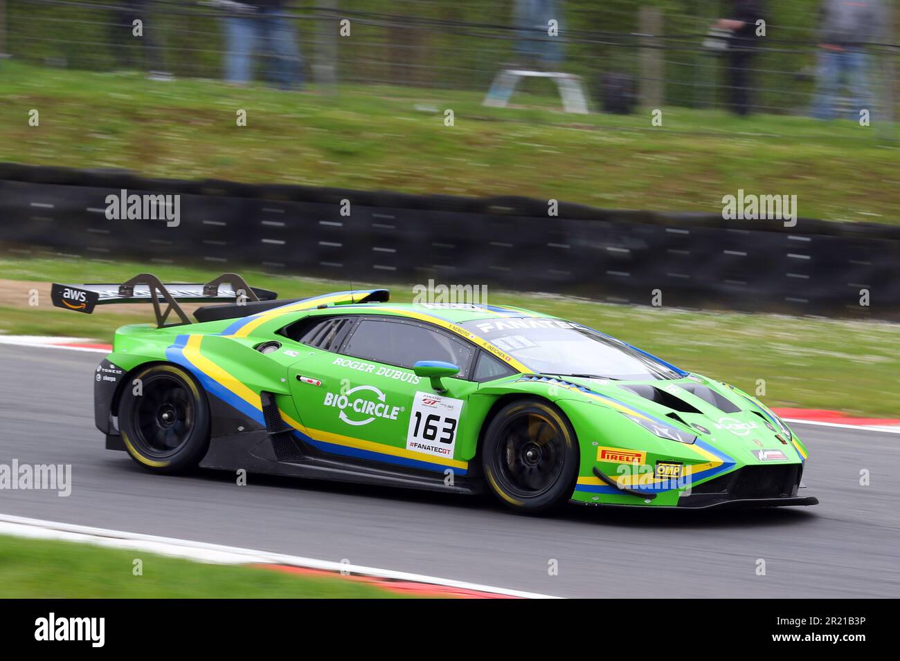 Yuki Nemoto - VSR - driving Lamborghini Huracan GT3 Evo 2 number 163 in ...
