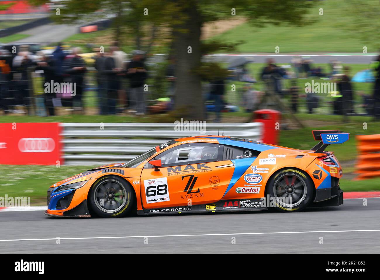 Diego Di Fabio - Nova Race - driving Honda NSX GT3 number 68 in the ...