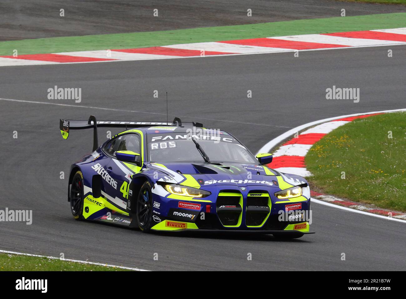 Valentino Rossi - Team WRT - driving MW M4 GT3 number 46 in the 2023 GT World Challenge Europe ...