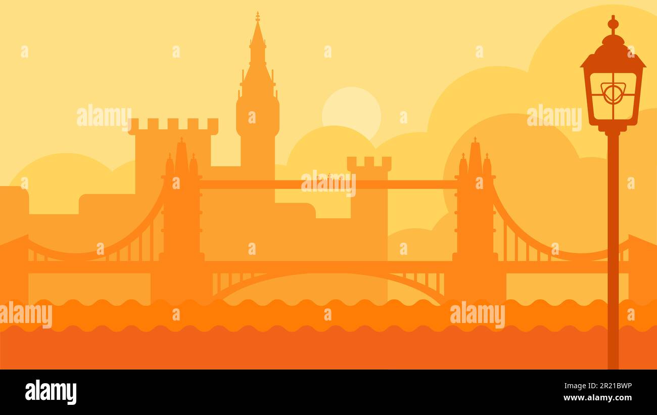 Embankment and palace of westminster Stock Vector Images - Alamy