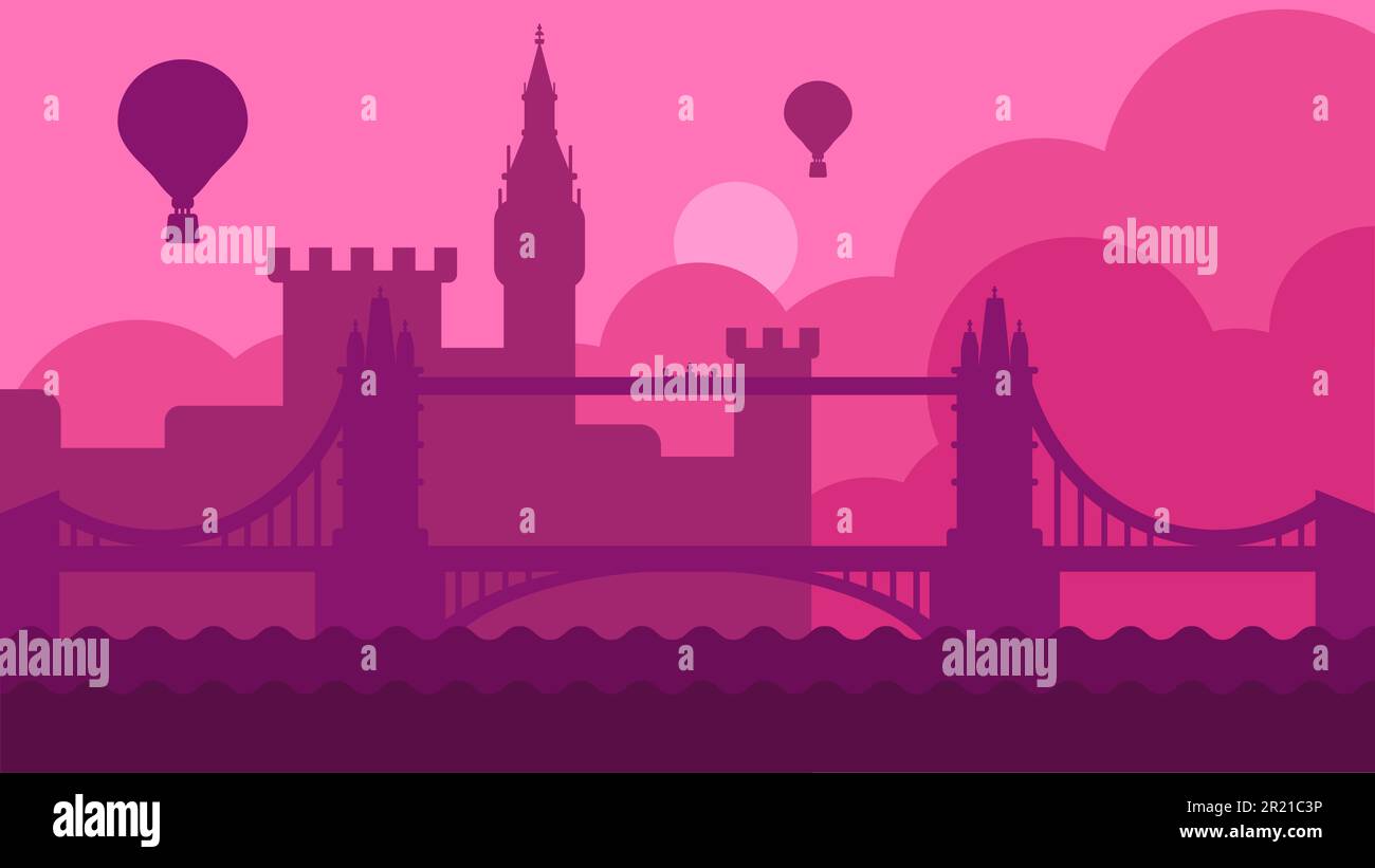 Medieval palace of westminster Stock Vector Images - Alamy