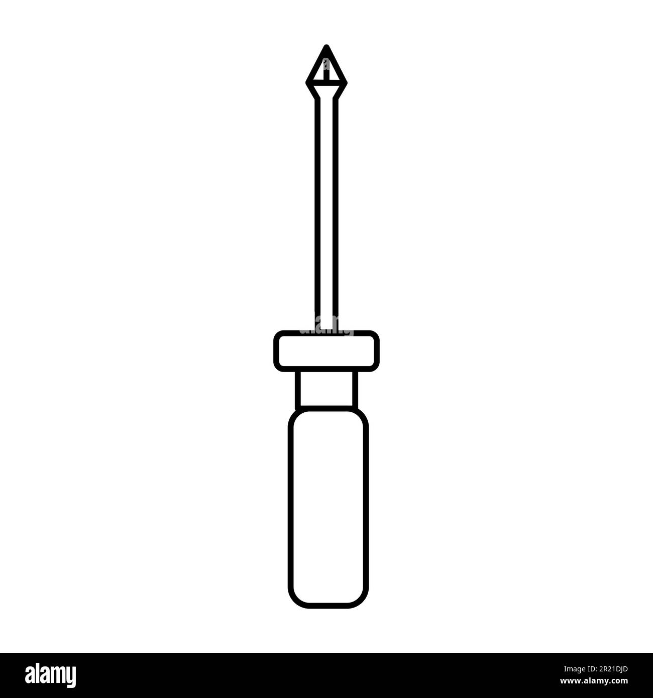 Screws on white background industrial Stock Vector Images - Alamy