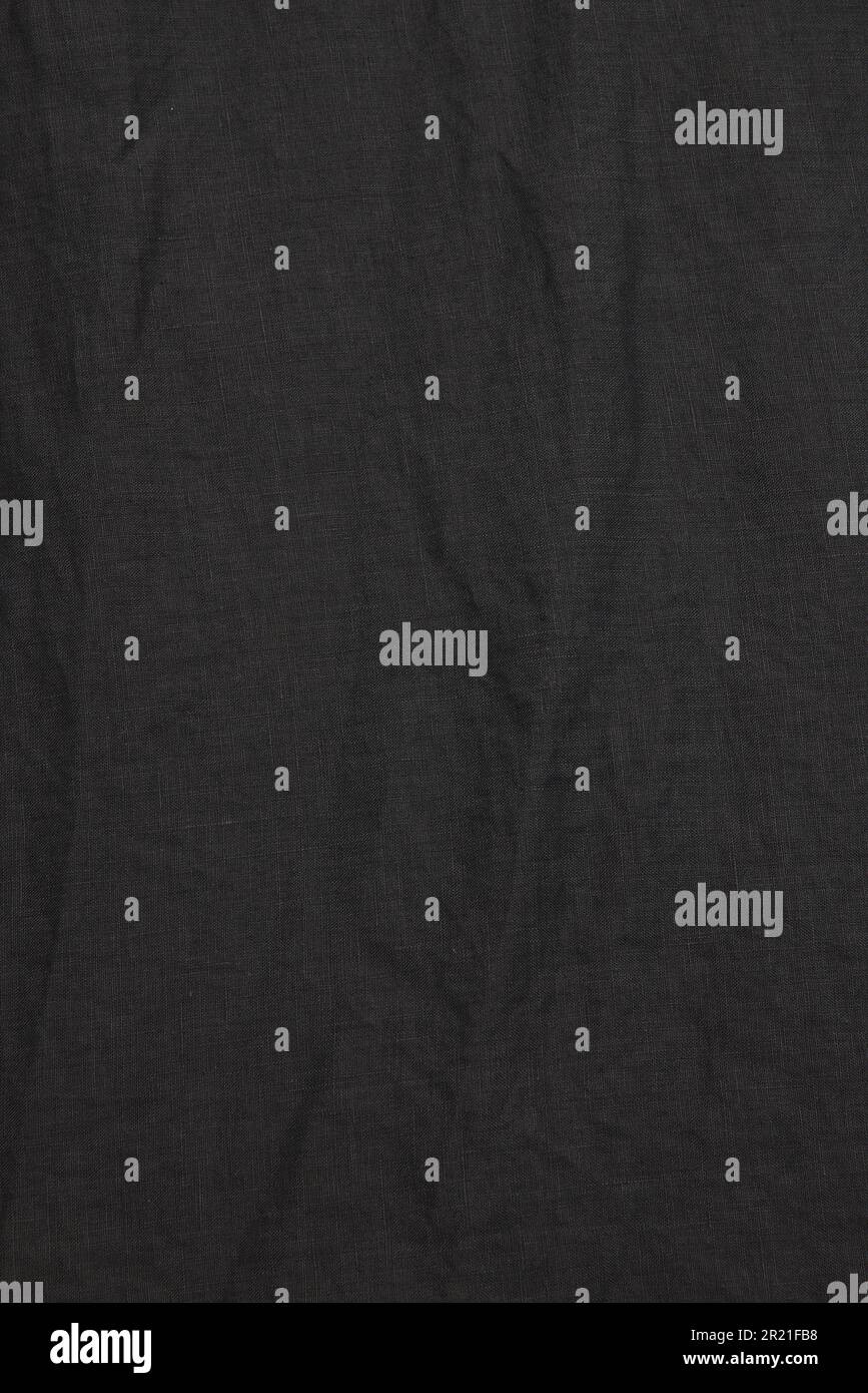 Natural Linen Texture. Detailed Closeup vintage old textured fabric ...