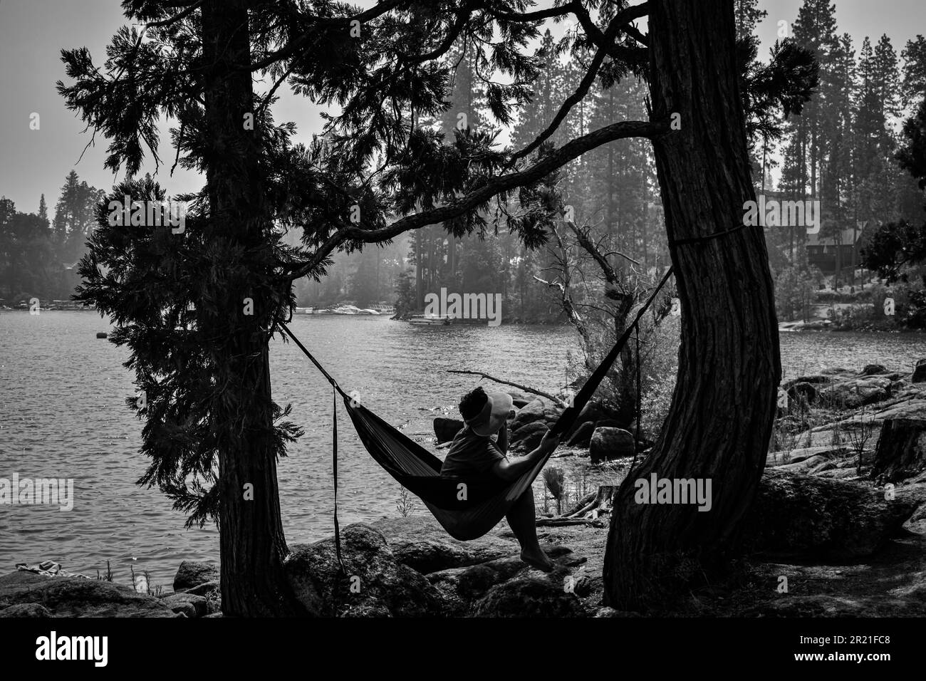 Bass lake road hi-res stock photography and images - Alamy