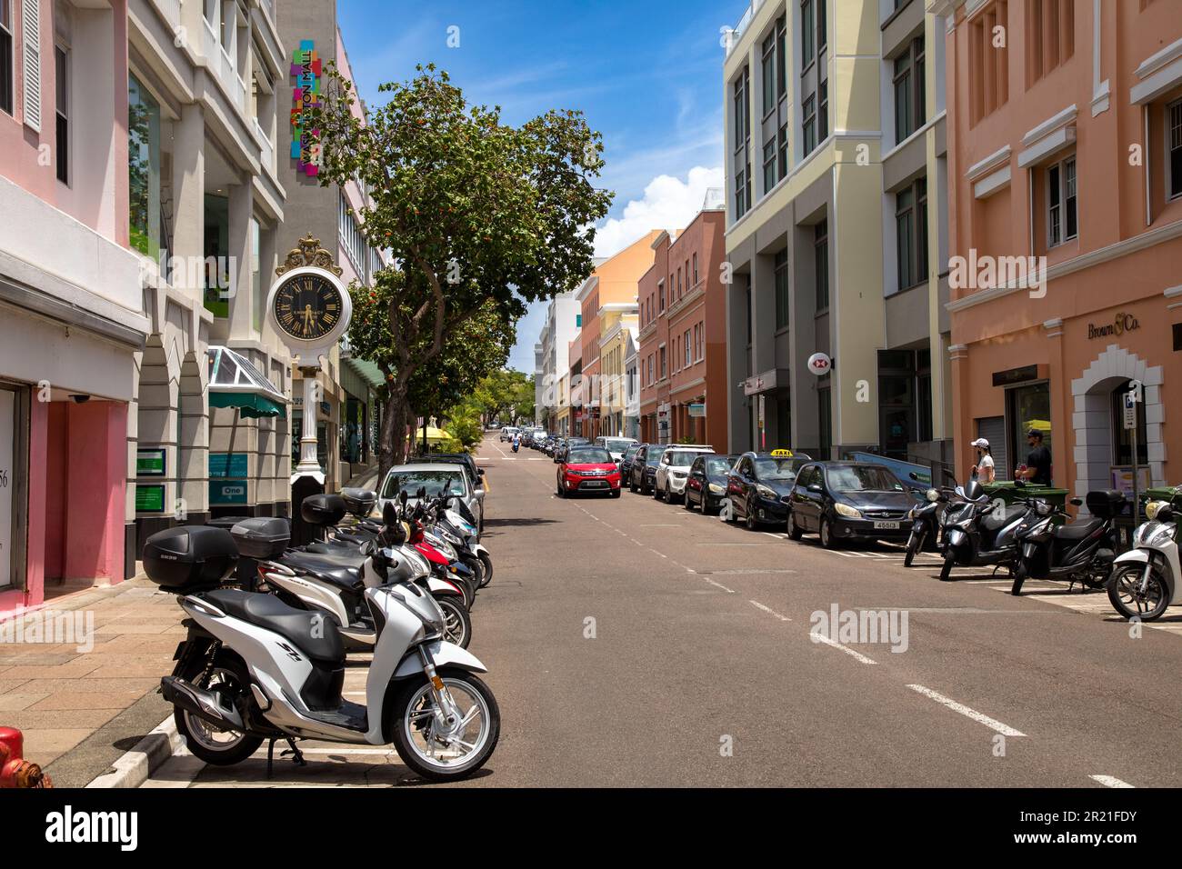 Downtown hamilton bermuda hi-res stock photography and images - Alamy