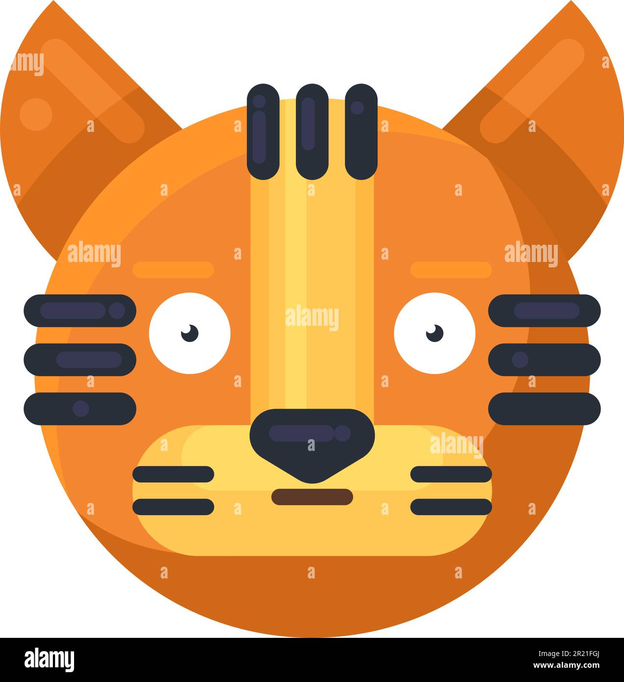 Embarrassed tiger Cut Out Stock Images & Pictures - Alamy