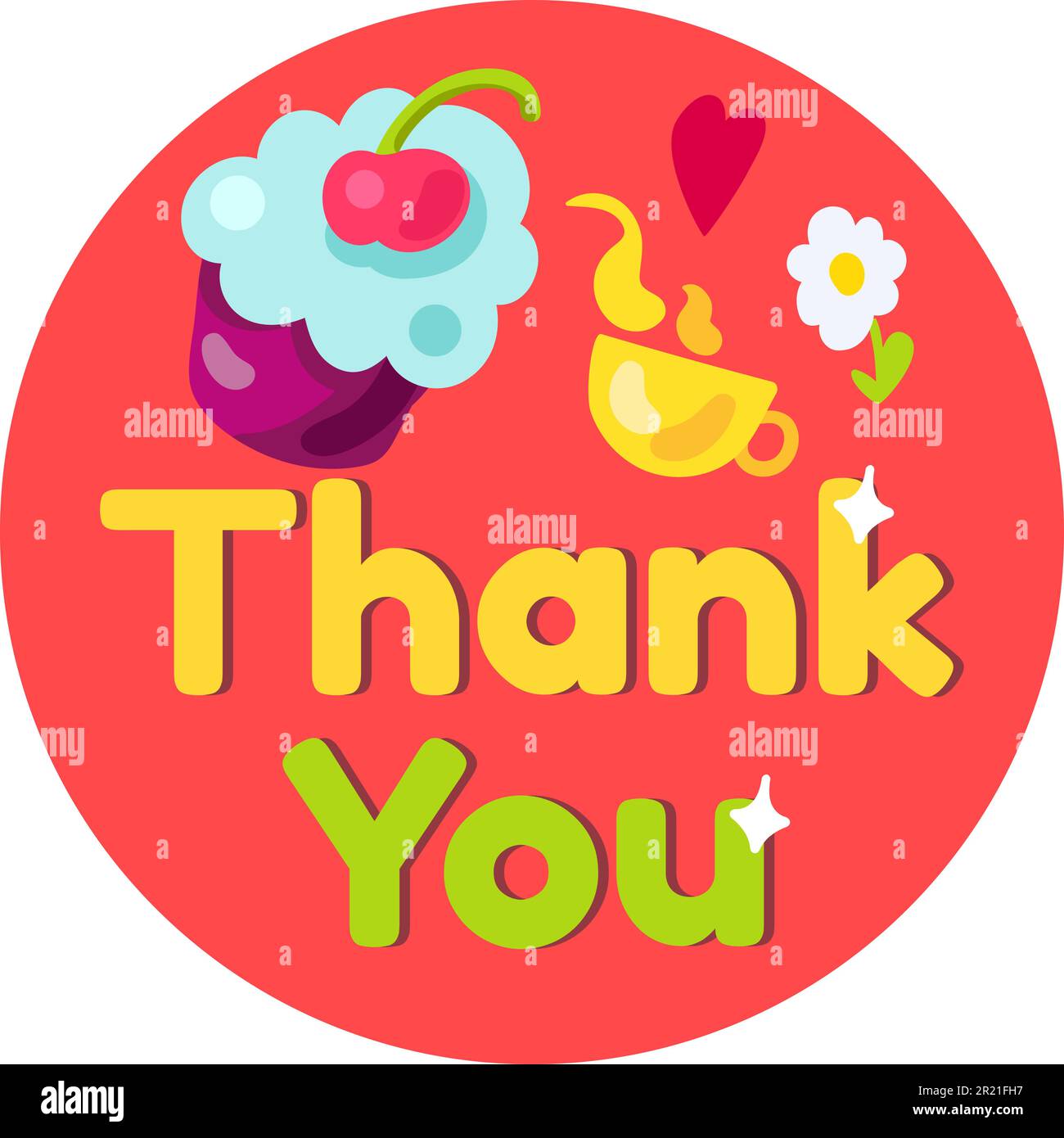 Thank you for breakfast lettering text vector. Thanks and gratitude ...
