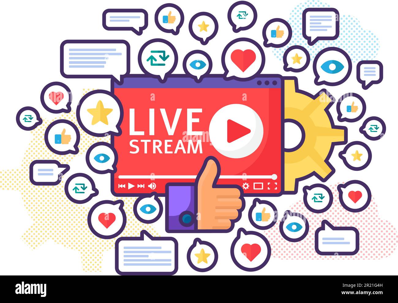 Viewing launch Stock Vector Images - Alamy