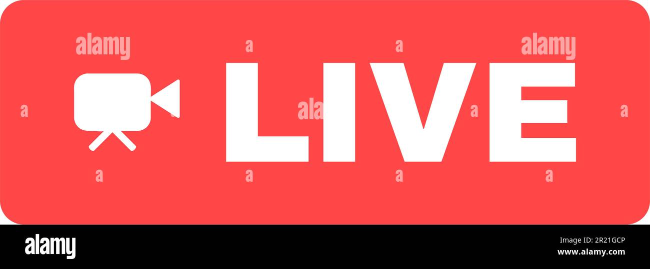 Video camera silhouette square icon. Movie recording button. Digital ...