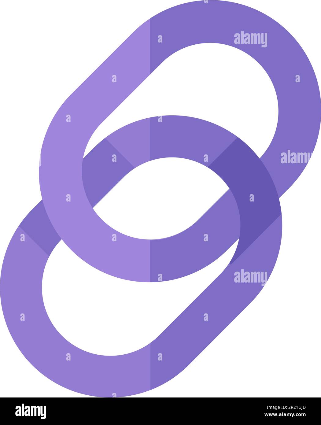 Chain link icon icon cartoon Cut Out Stock Images & Pictures - Alamy