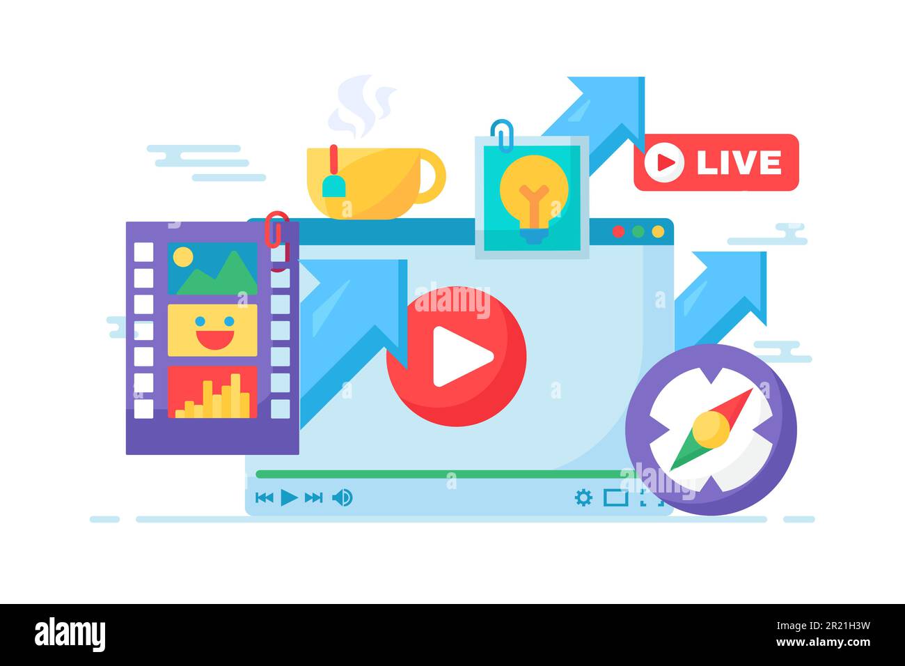 News d Stock Vector Images - Alamy