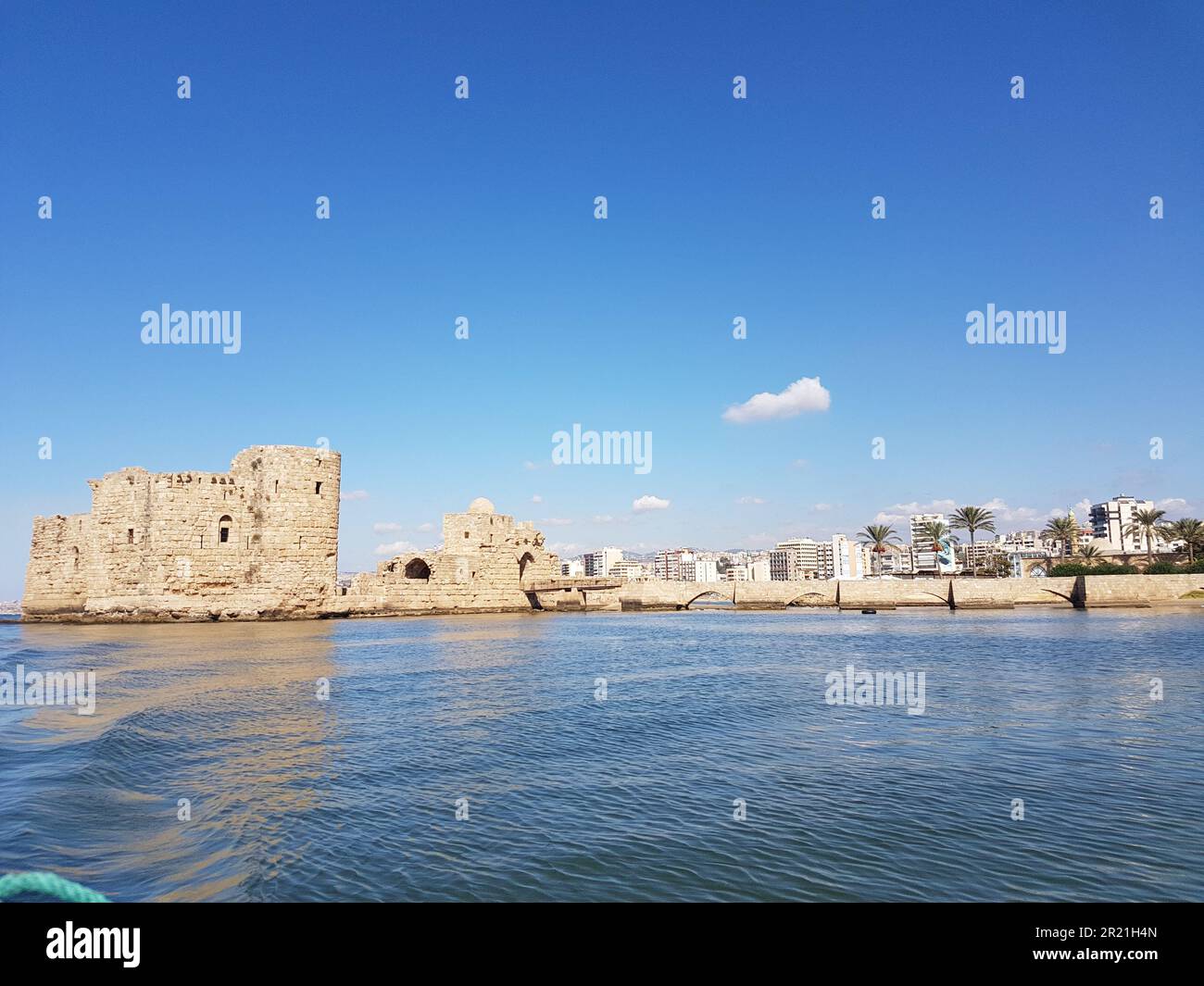 Saida ruins in South Lebanon Stock Photo - Alamy