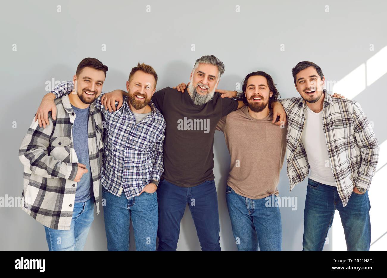 Bro hug hi-res stock photography and images - Alamy