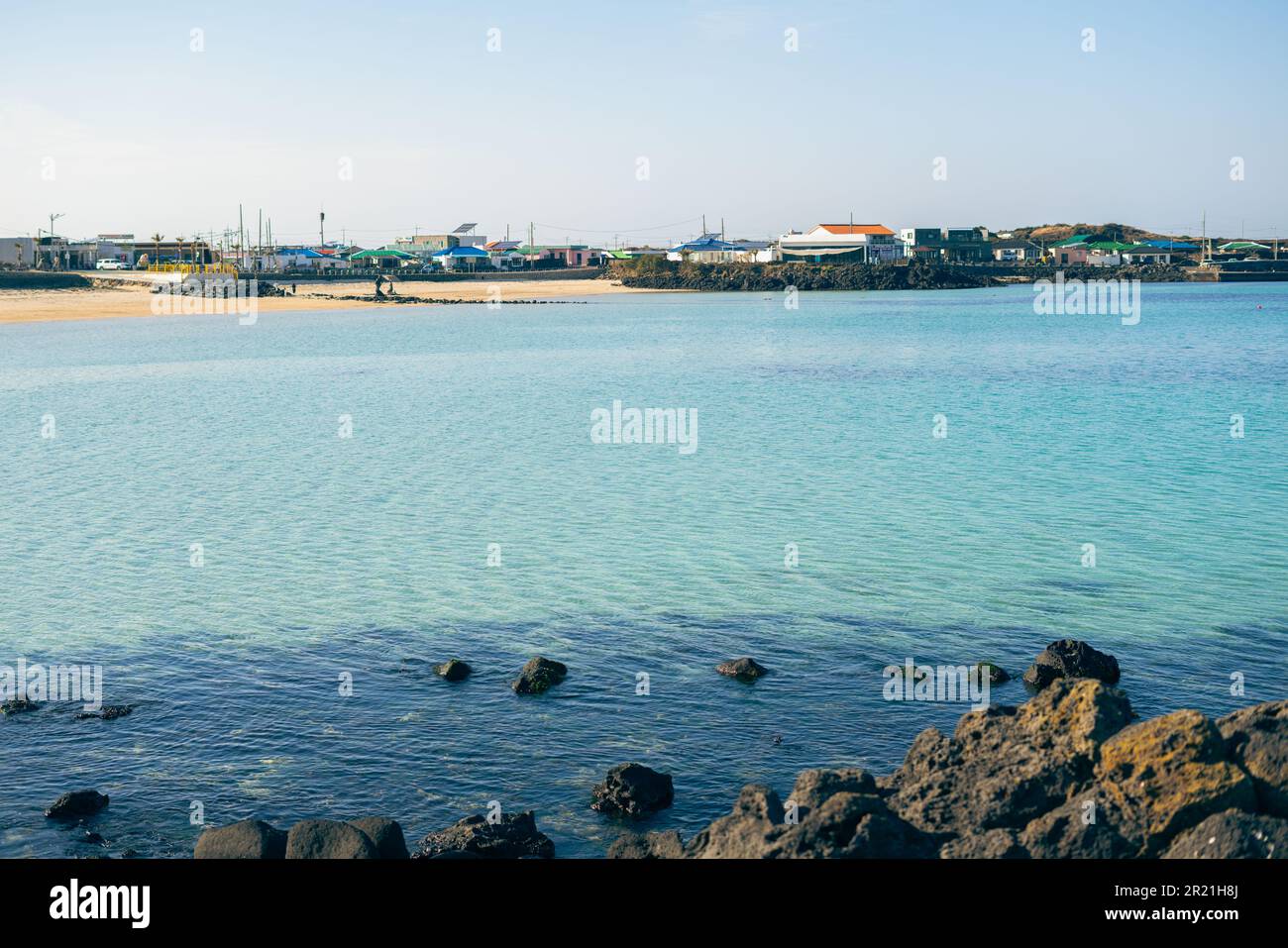 Udo island Hagosudong Beach in Jeju island, Korea Stock Photo - Alamy