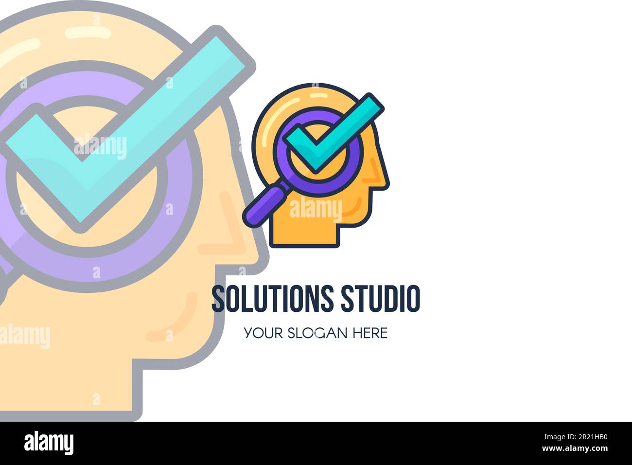 Employment agency logo Stock Vector Images - Alamy