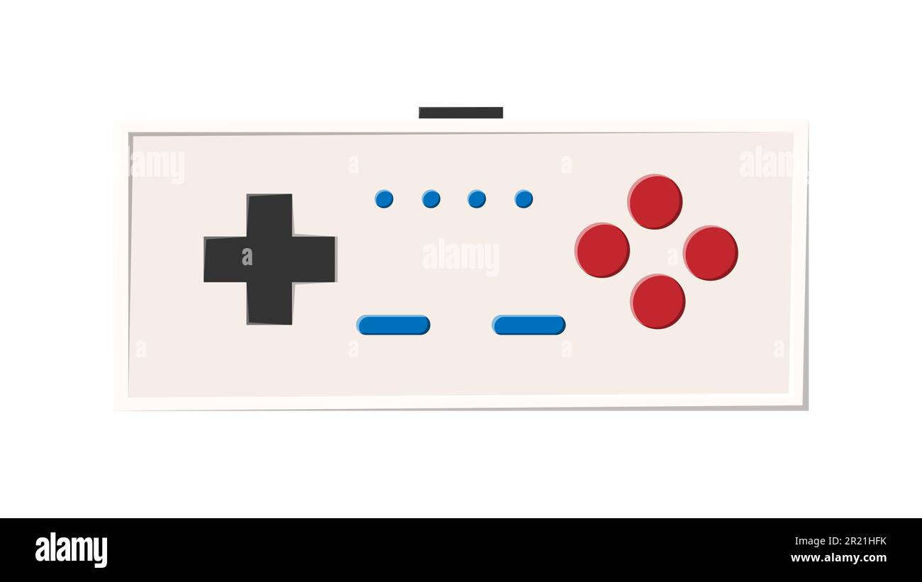 70s video game controller Cut Out Stock Images & Pictures - Alamy