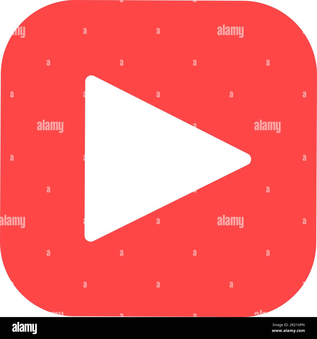 Play bubble button color icon. Music reproduction badge. Media element ...