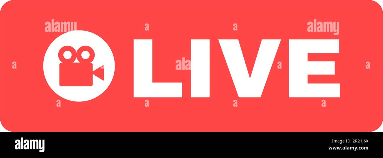 Video camera silhouette square icon. Movie recording button. Digital ...