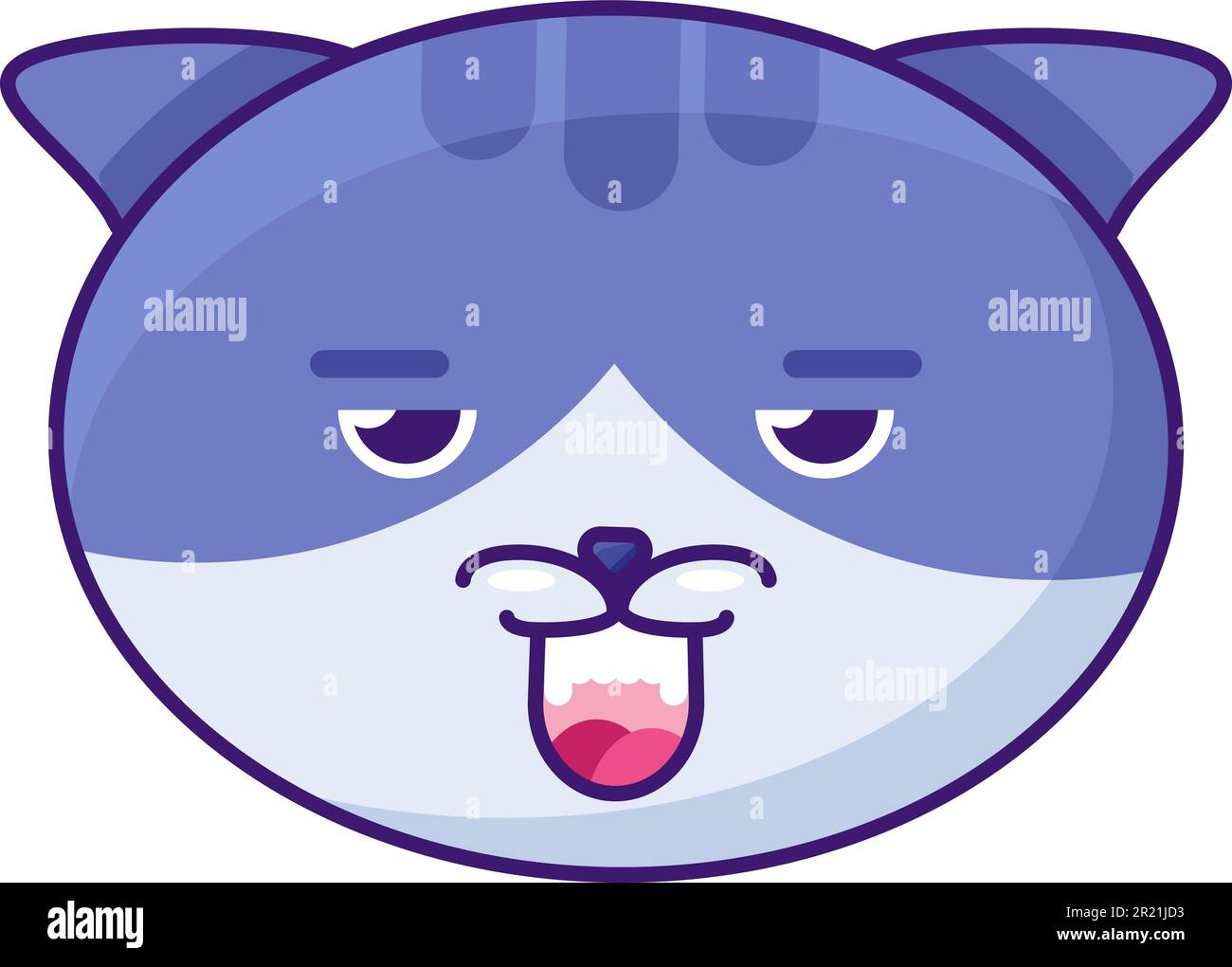 Huh face Stock Vector Images - Alamy