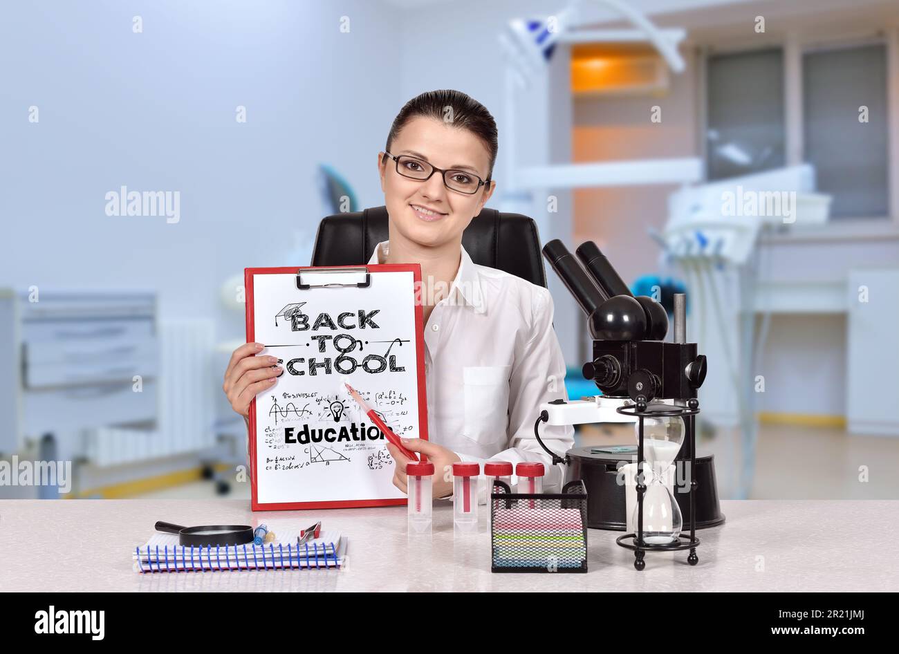 Clipboard classroom hi-res stock photography and images - Alamy