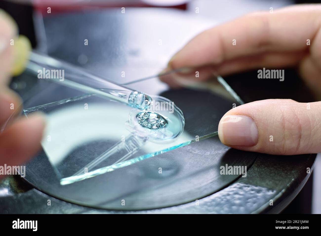 Taking a sample hi-res stock photography and images - Alamy