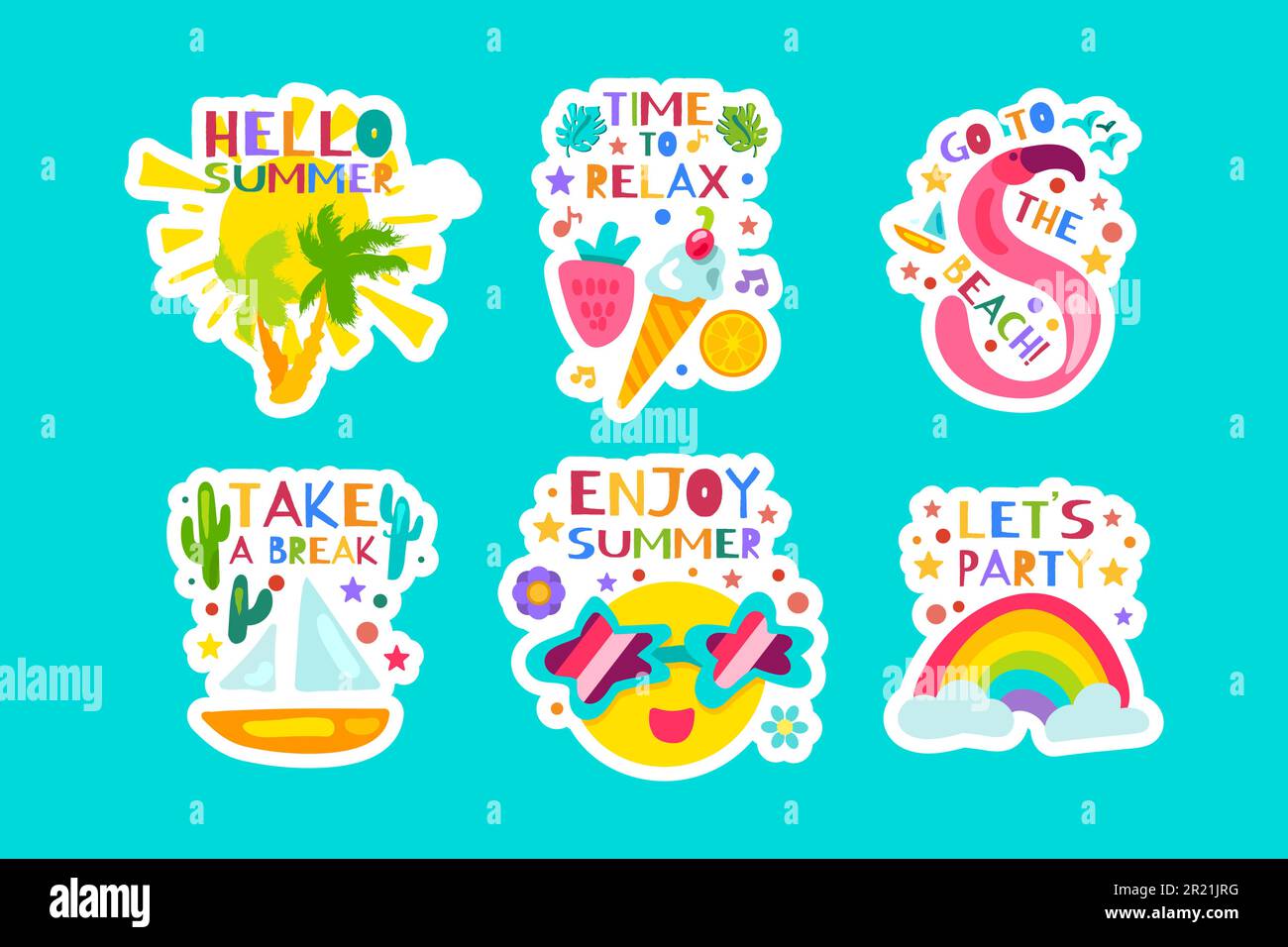 Flamingo a go go Stock Vector Images - Alamy