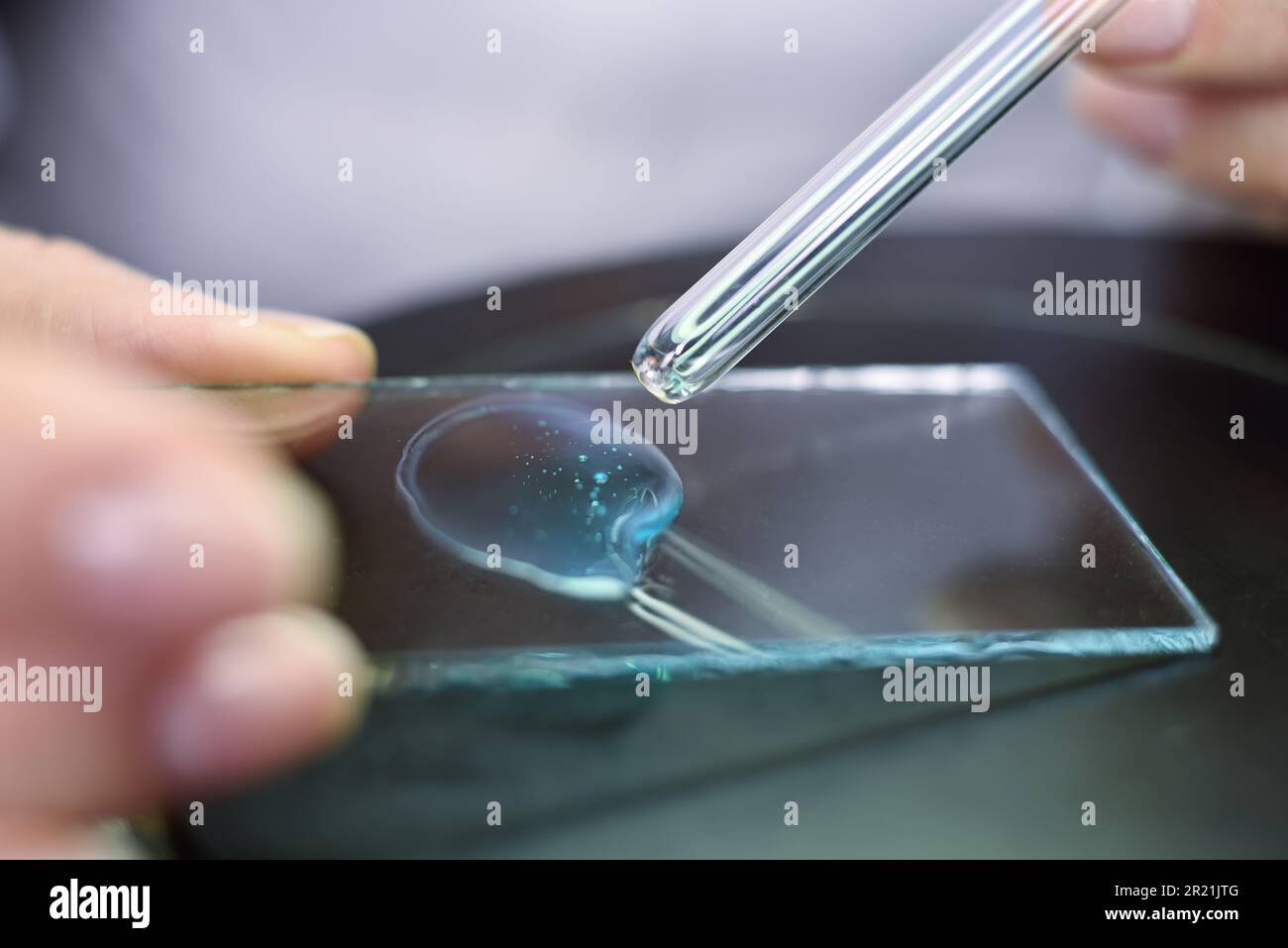 Close up laboratory pipette tool hi-res stock photography and images ...