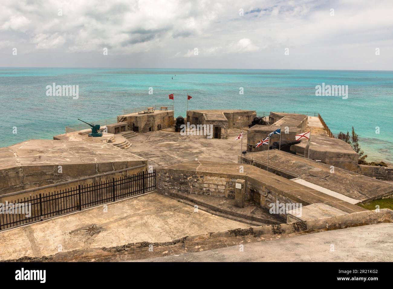 The coastal artillery fort, Fort St. Catherine, or Fort St. Catherine's ...