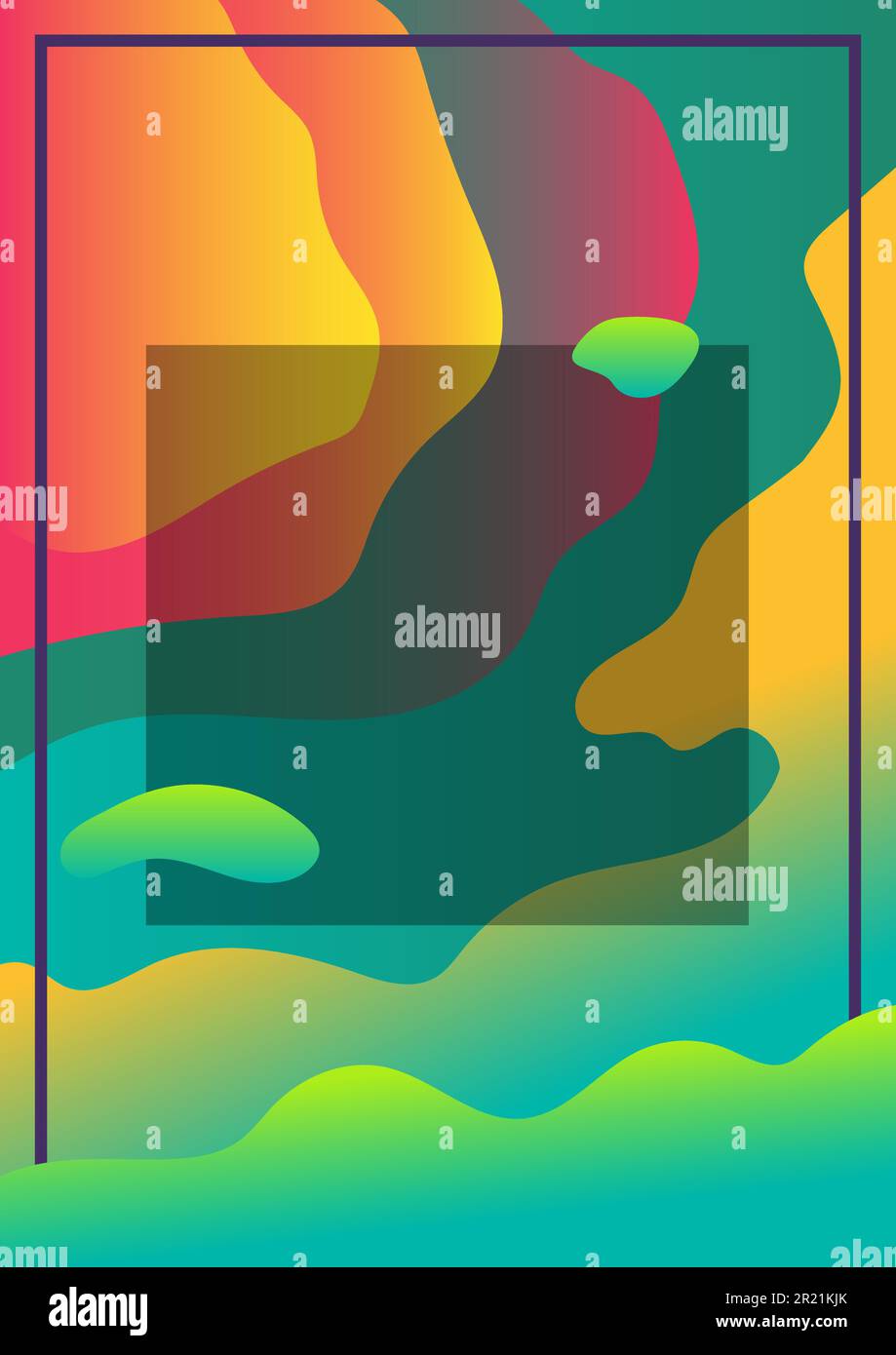 Abstract paper cut pink background. Gradient waves 3d origami design ...