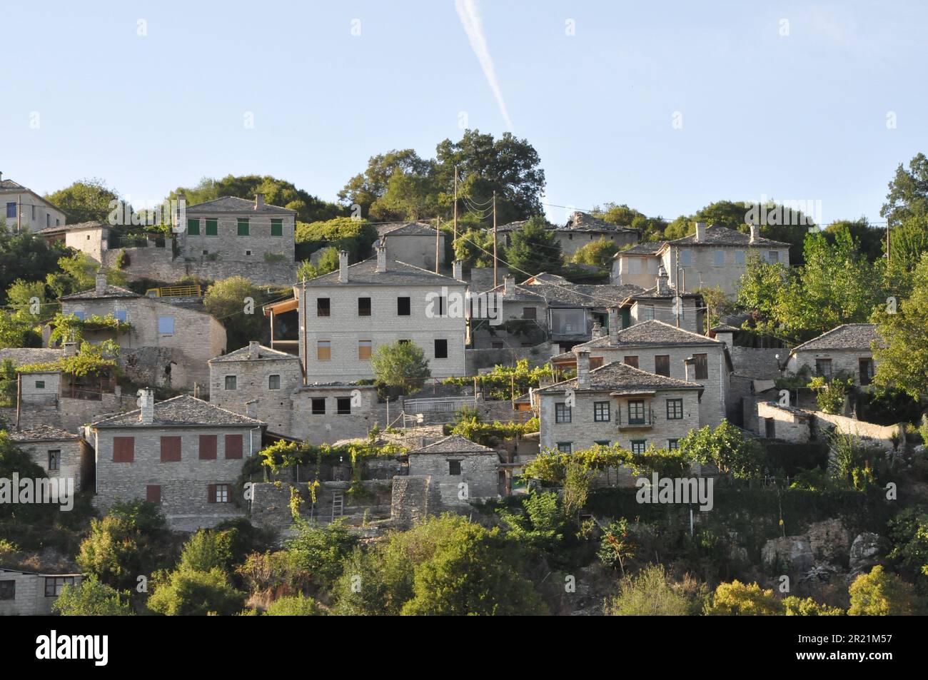 Top view home village hi-res stock photography and images - Alamy