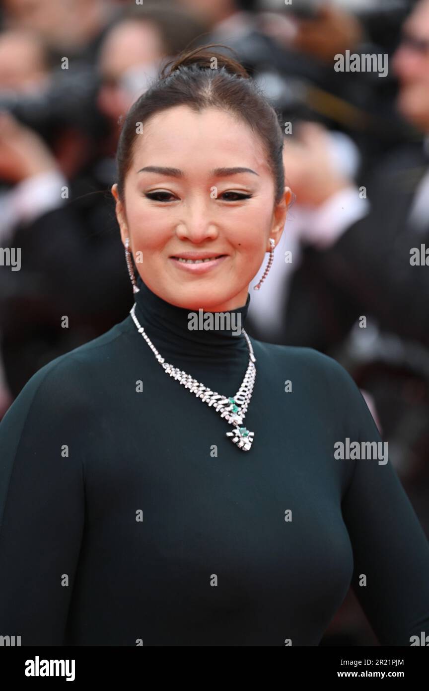 Cannes, France. 16th May, 2023. CANNES, FRANCE. May 16, 2023: Gong Li ...