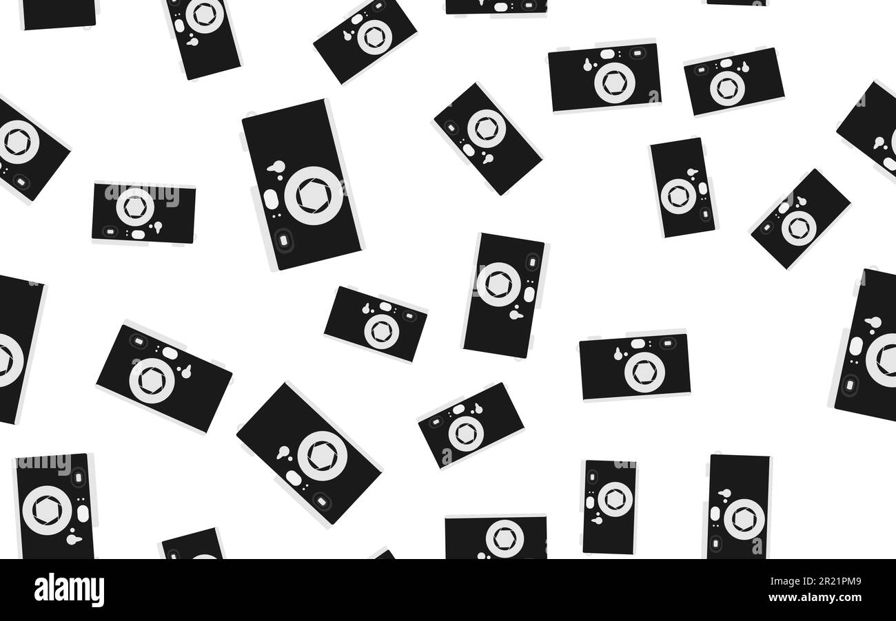 Texture pattern of an old retro antique vintage hipster camera with a ...